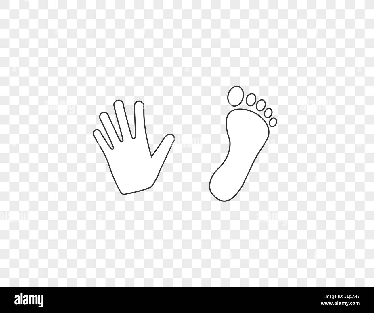 Footstep clipart hi-res stock photography and images - Alamy