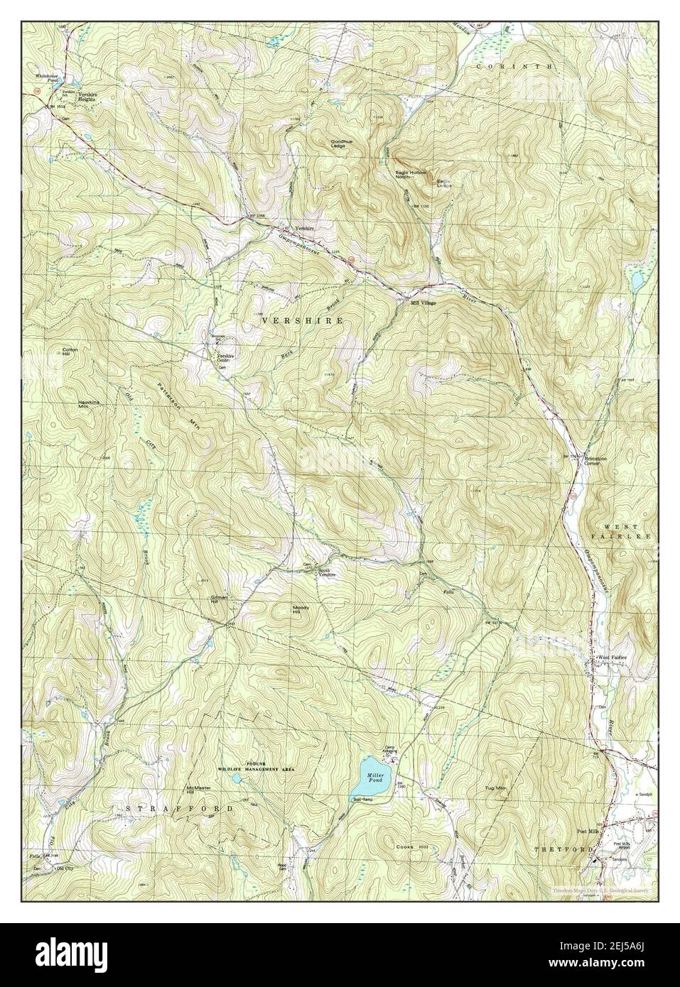 Vershire, Vermont, map 1981, 1:24000, United States of America by ...