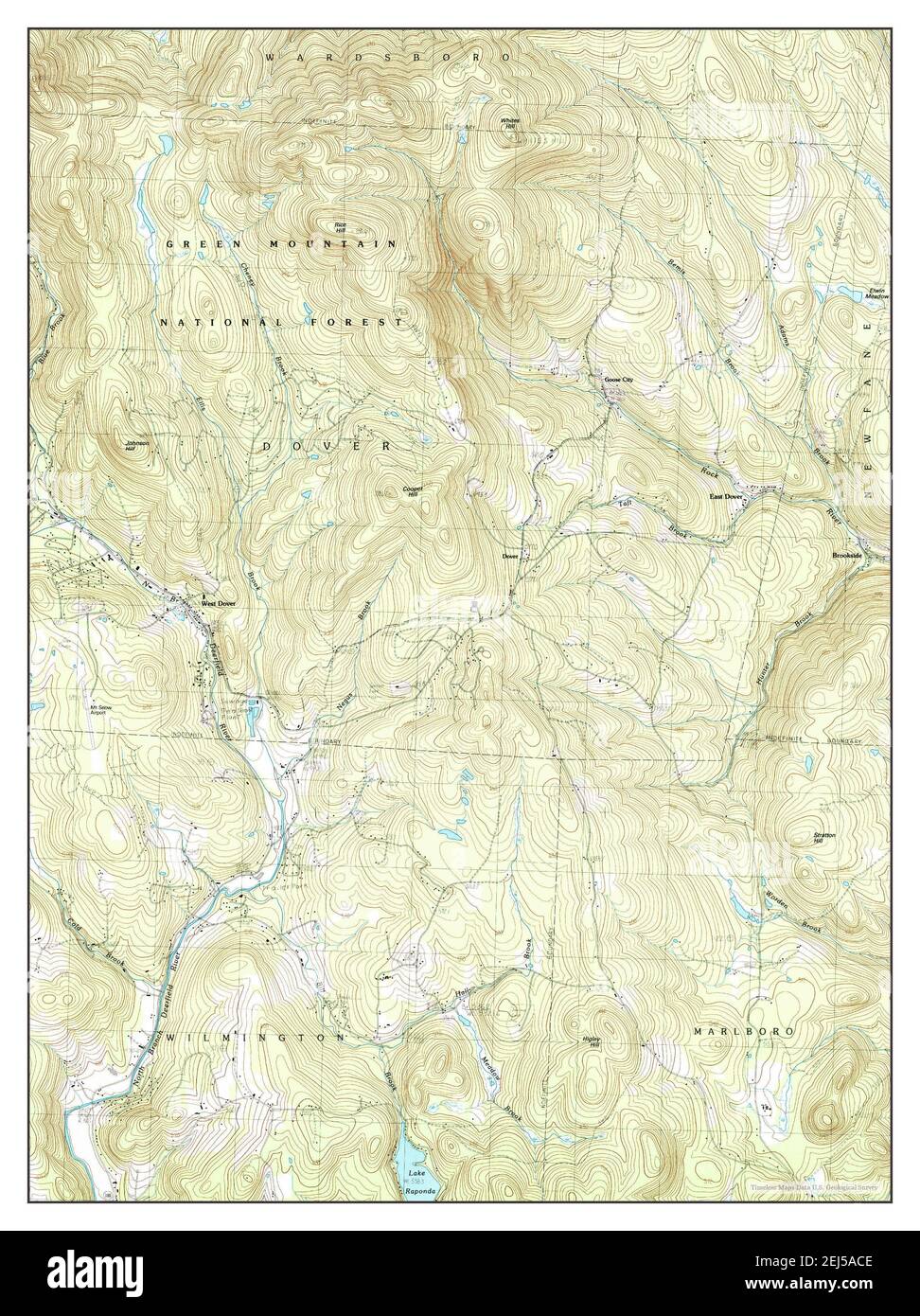 Map Of West Dover High Resolution Stock Photography and Images - Alamy