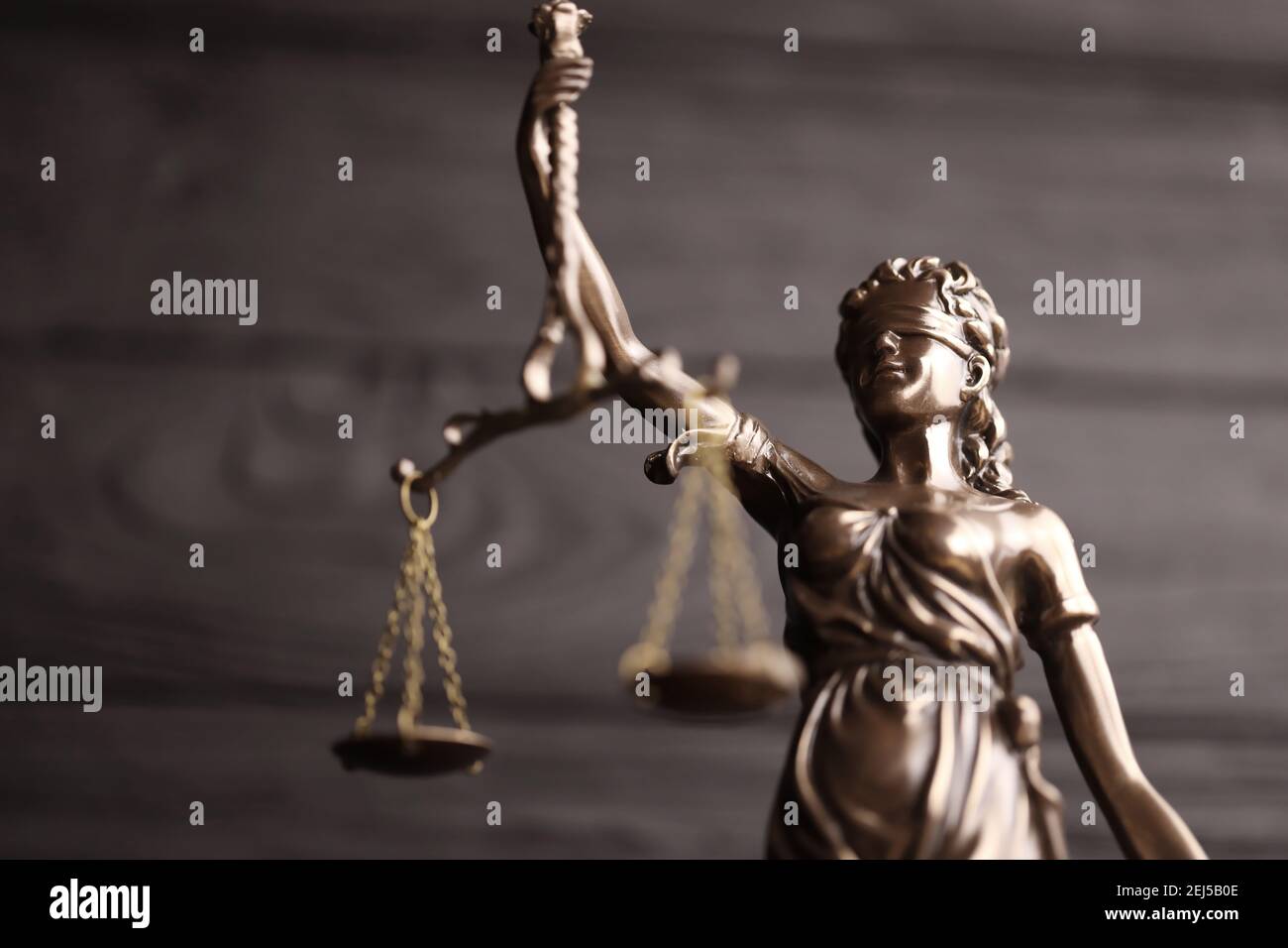 The Statue of Justice - lady justice or justitia the Roman goddess of ...