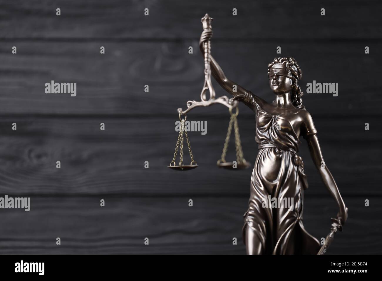 The Statue of Justice - lady justice or justitia the Roman goddess of ...