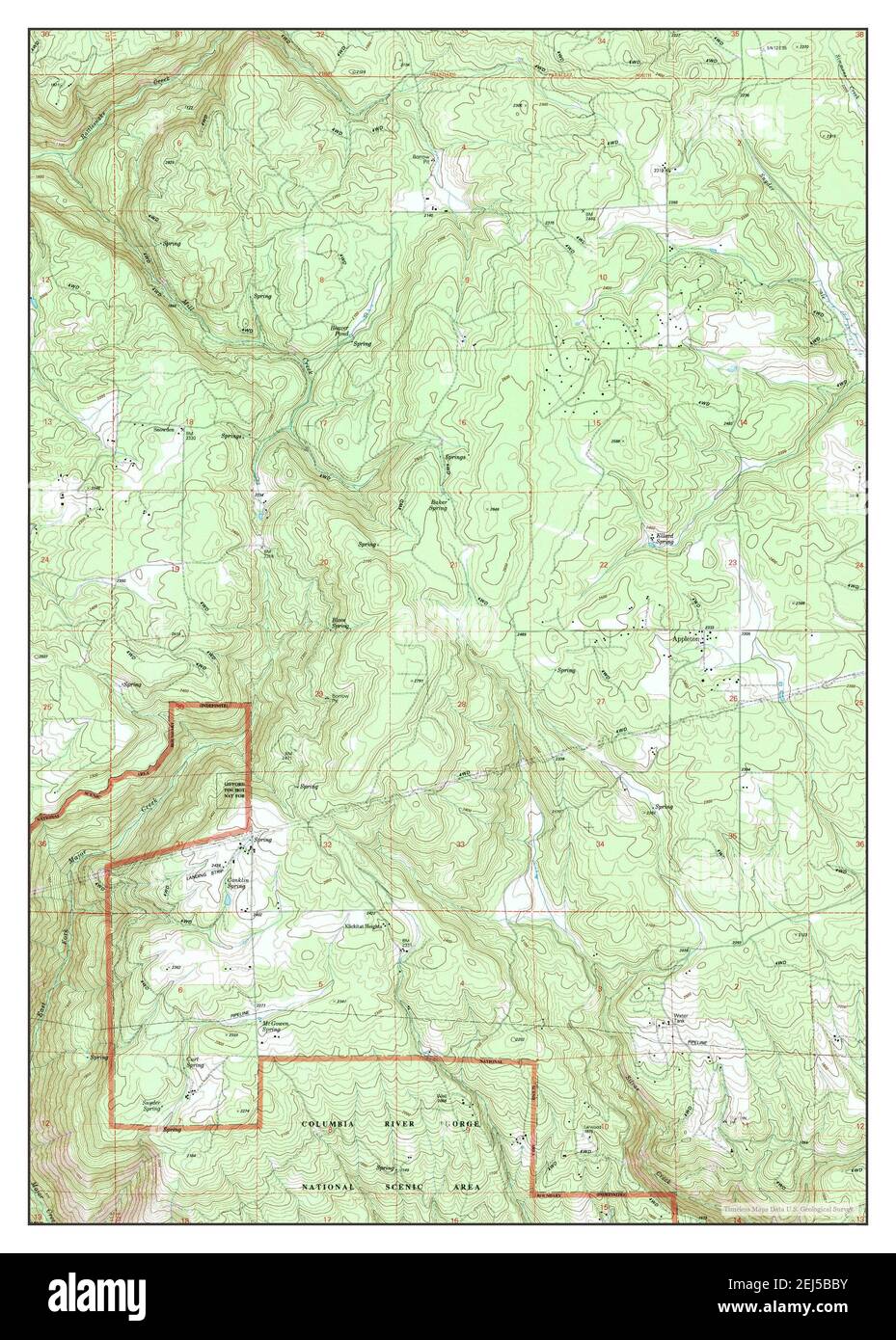 Appleton, Washington, map 1994, 1:24000, United States of America by ...