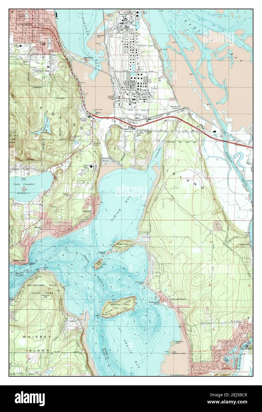 Anacortes illustration Cut Out Stock Images & Pictures - Alamy