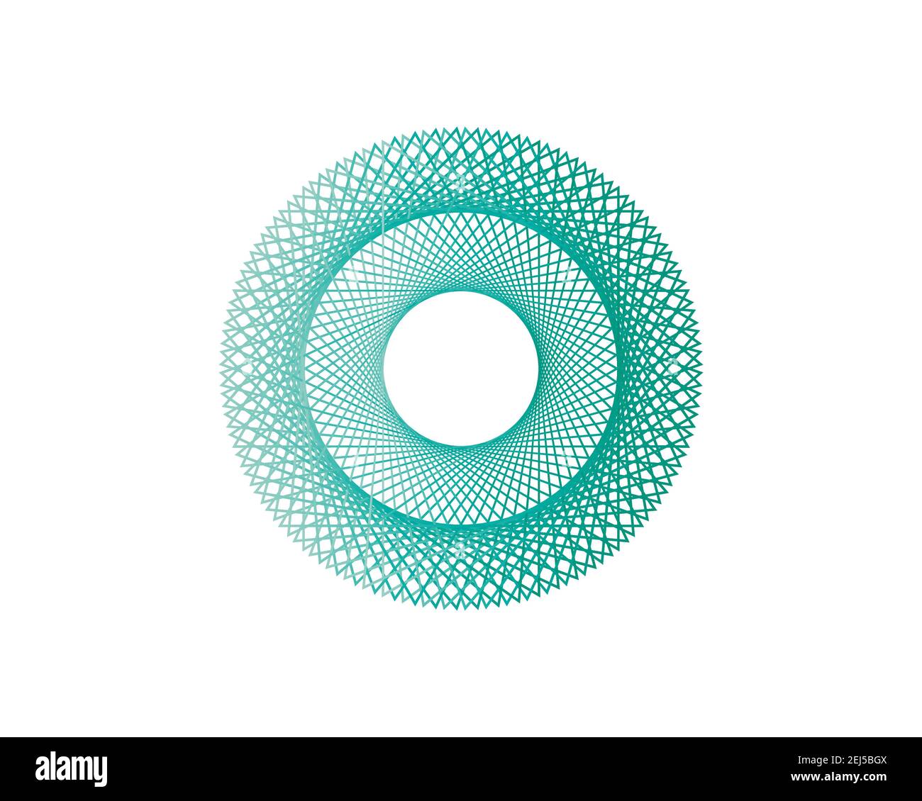 Vector illustration. Spirograph abstract element Stock Vector Image ...