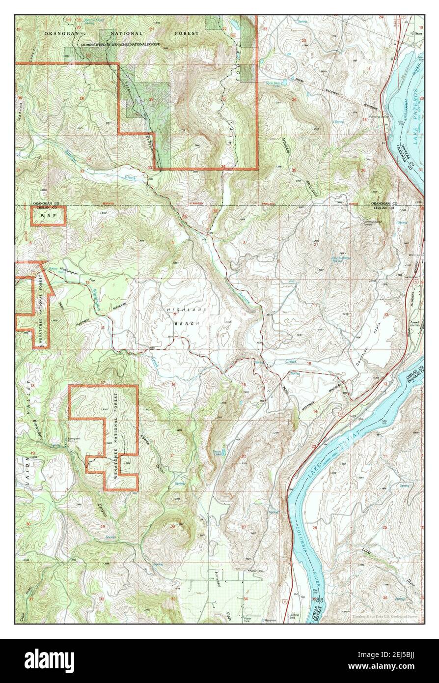 Azwell, Washington, map 2001, 1:24000, United States of America by ...