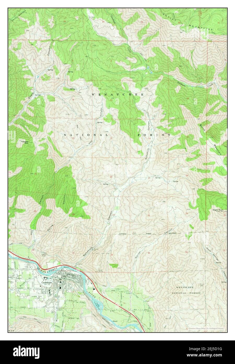 Cashmere, Washington, map 1968, 1:24000, United States of America by ...