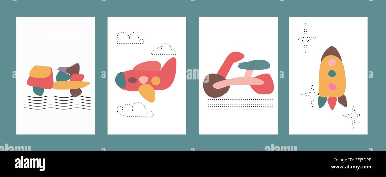 Four kids and it Stock Vector Images - Alamy