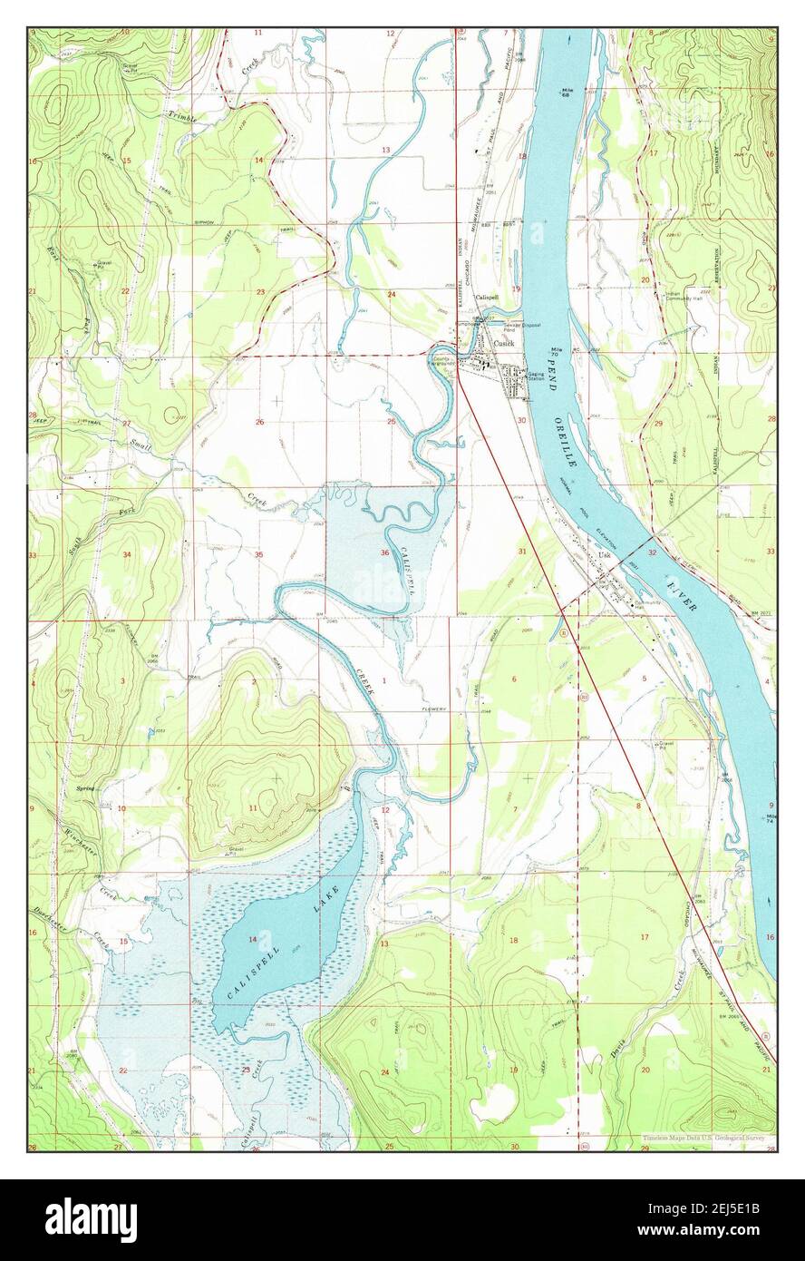 Cusick, Washington, map 1968, 1:24000, United States of America by ...