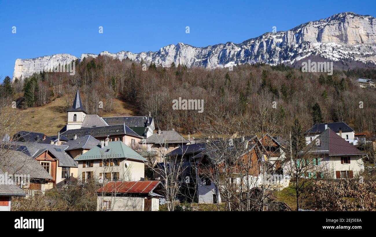 Mont Granier, Savoie, France Stock Photo - Alamy