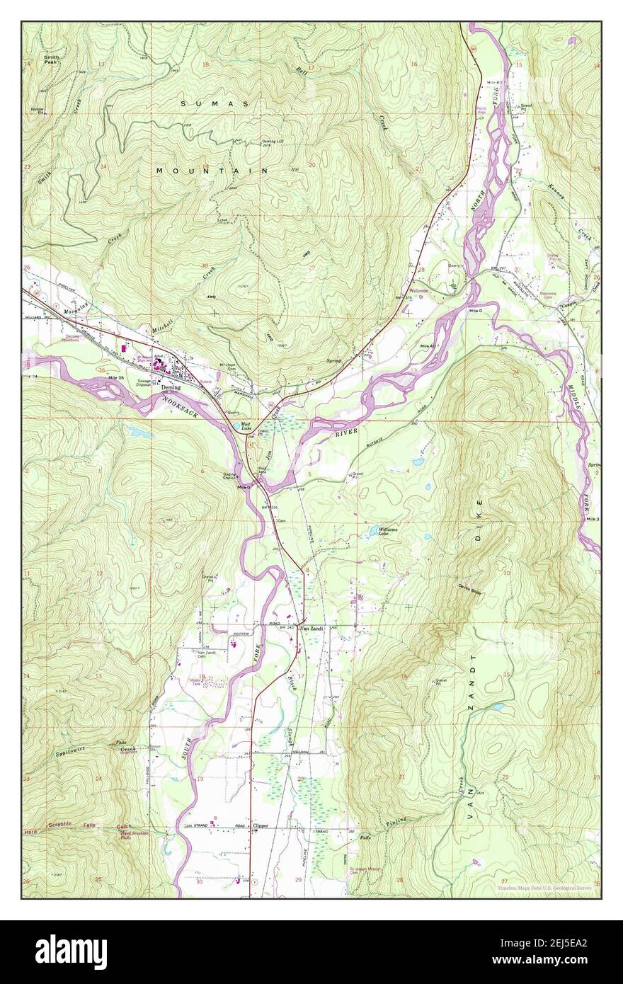 Map of deming hi-res stock photography and images - Alamy