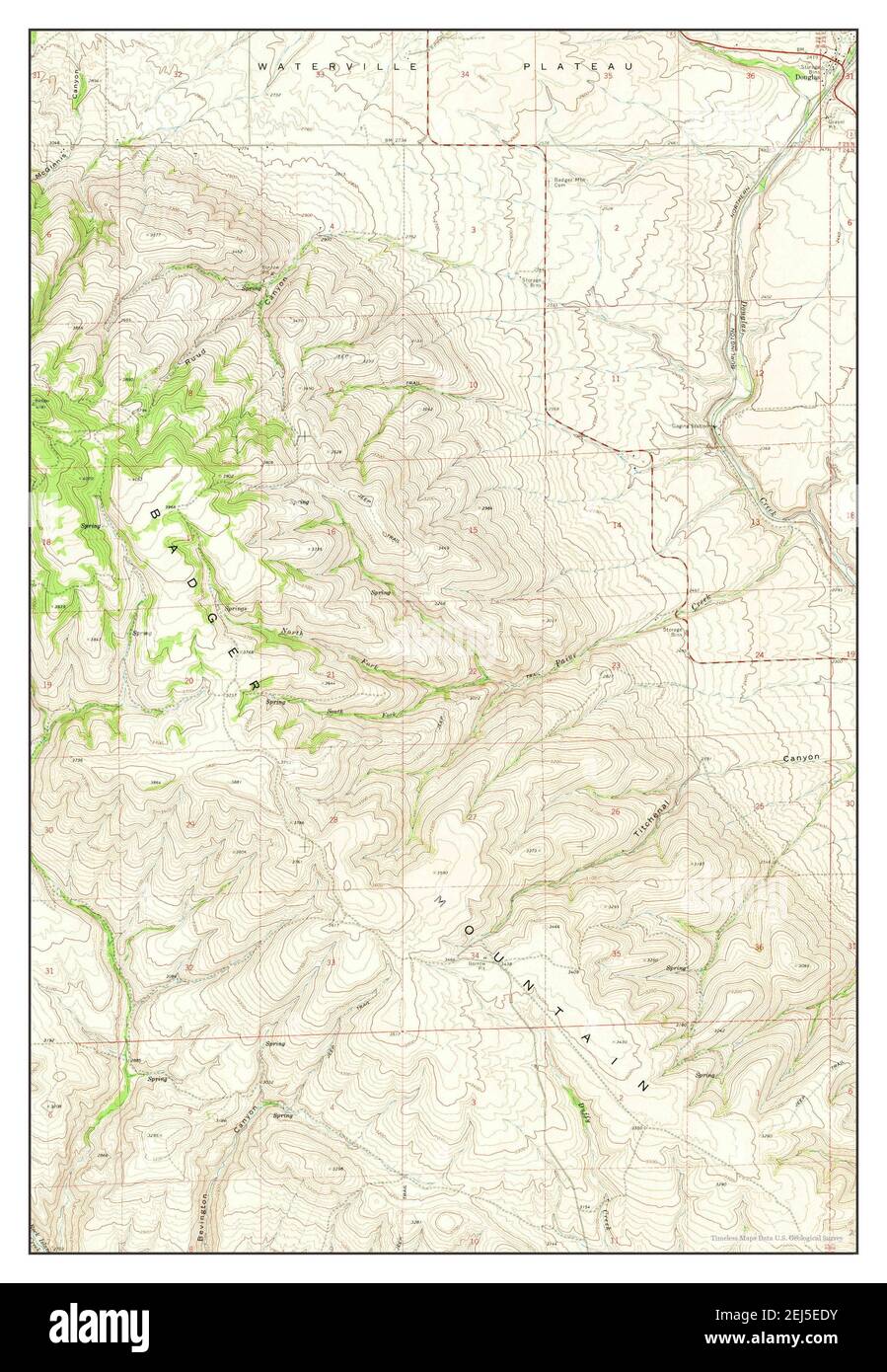 Douglas, Washington, map 1968, 1:24000, United States of America by ...