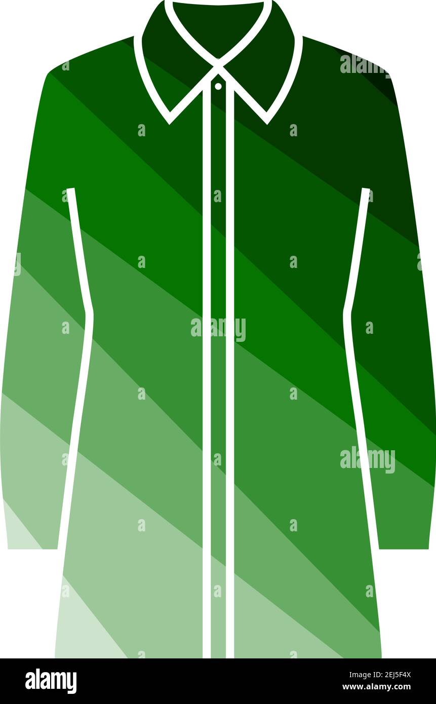 Business Blouse Icon. Flat Color Ladder Design. Vector Illustration ...