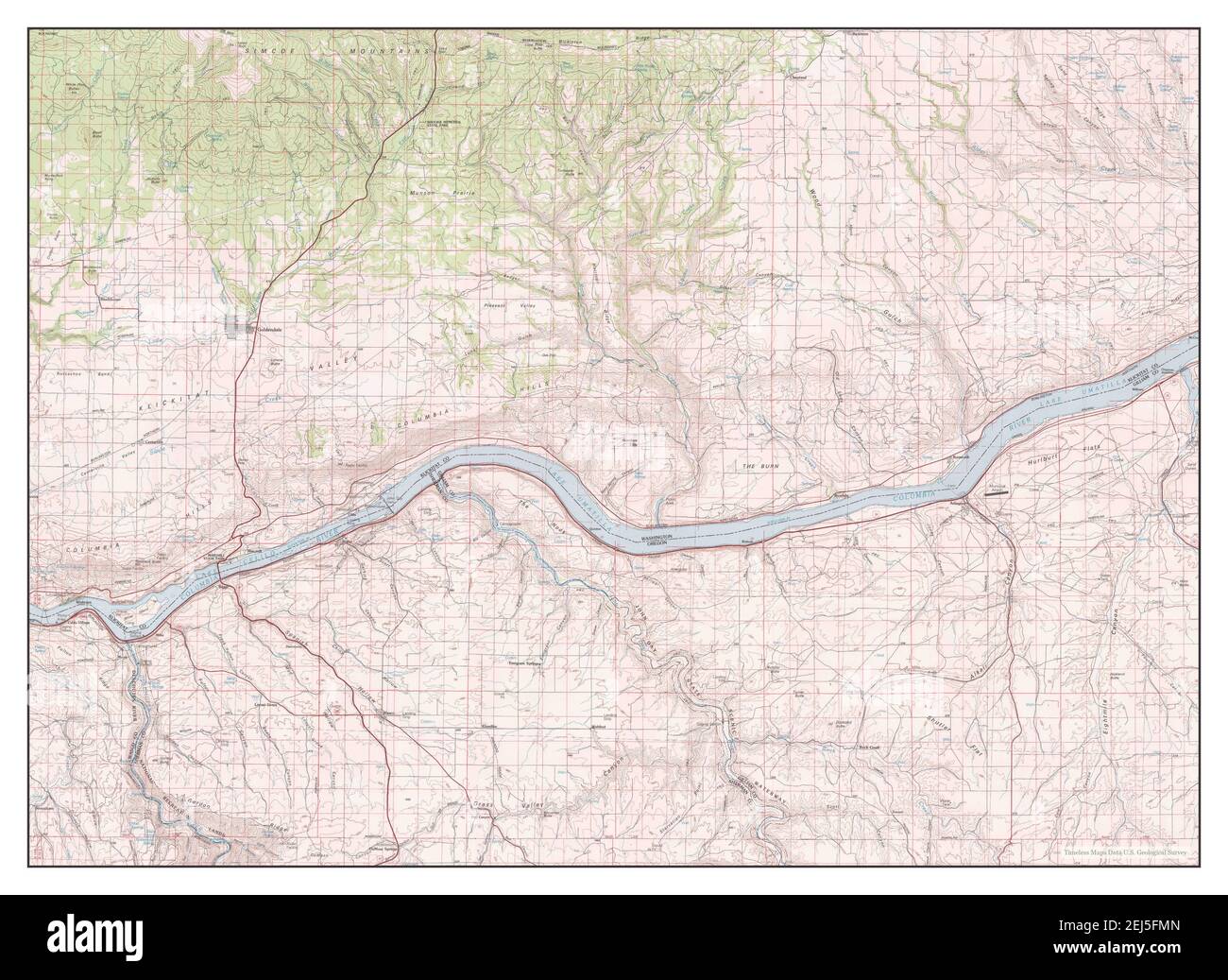 Goldendale, Washington, map 1980, 1:100000, United States of America by ...