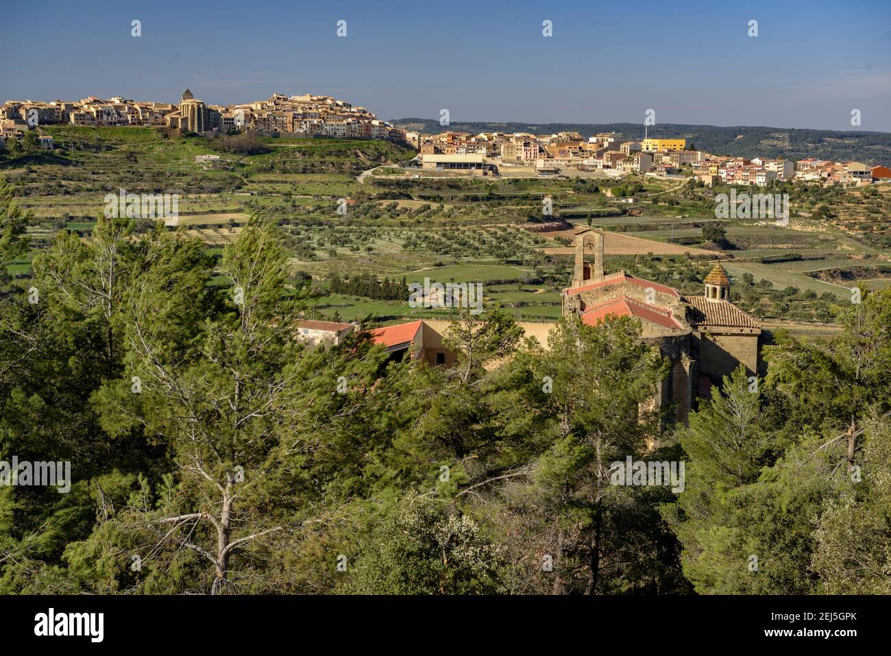 Views from Santa Bàrbara Mountain (Horta de Sant Joan, Catalonia, Spain ...