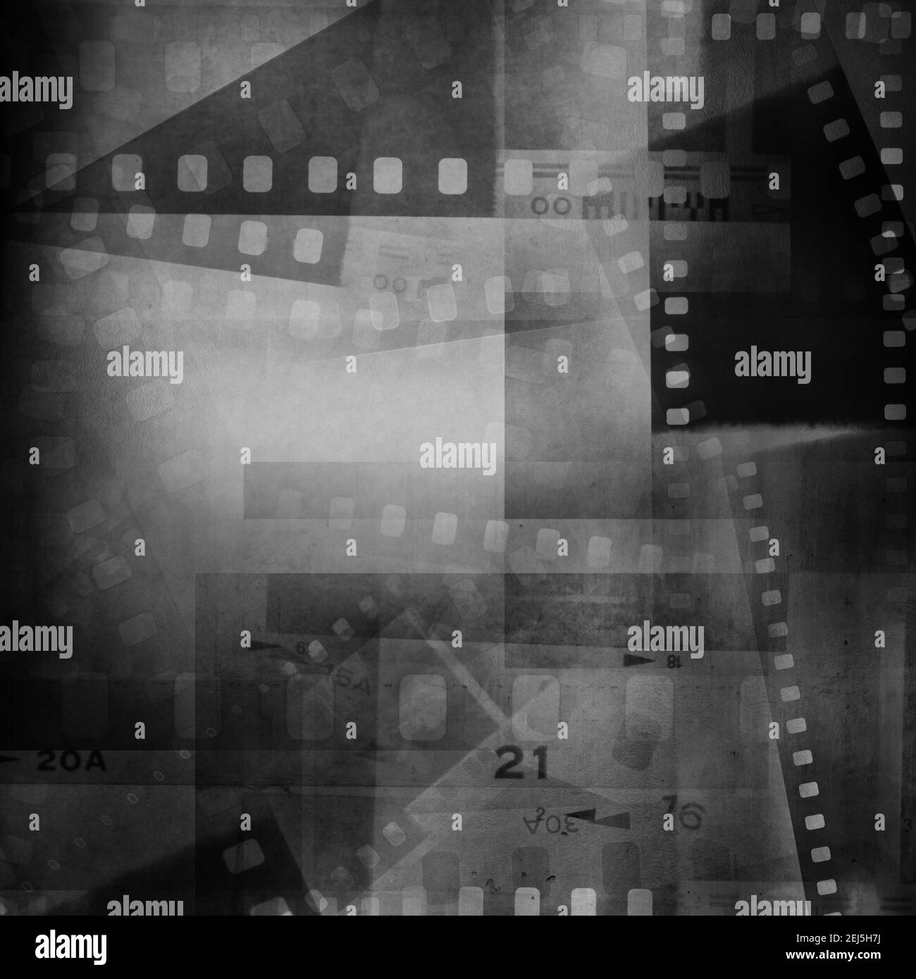 Film negative frames grey background Stock Photo - Alamy