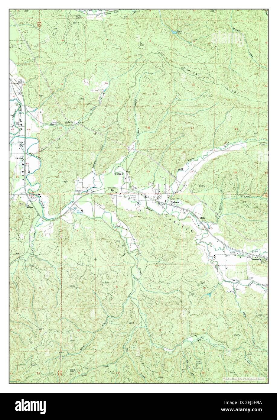 Lebam, Washington, map 1986, 1:24000, United States of America by ...