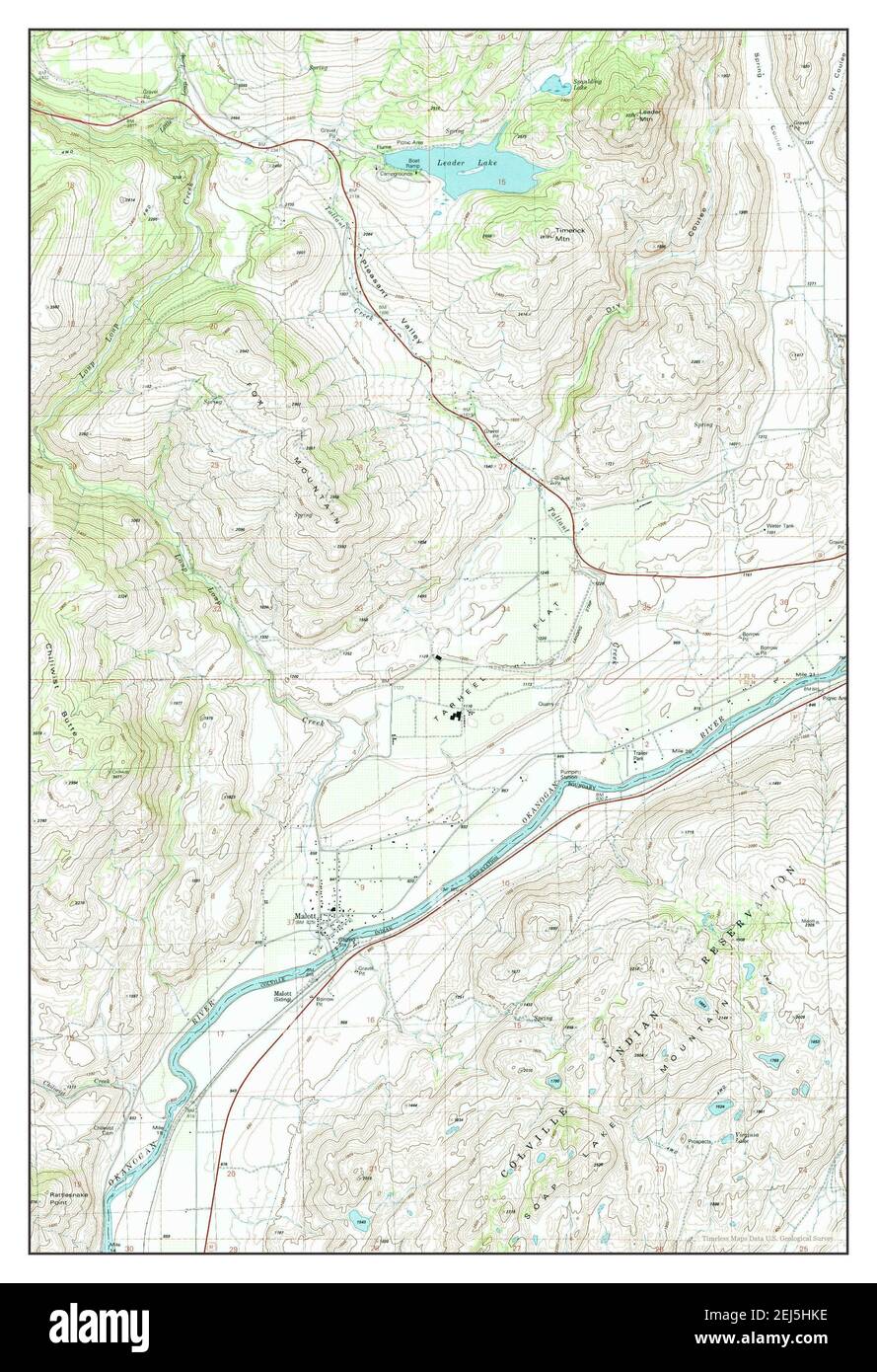Malott, Washington, map 1981, 1:24000, United States of America by ...