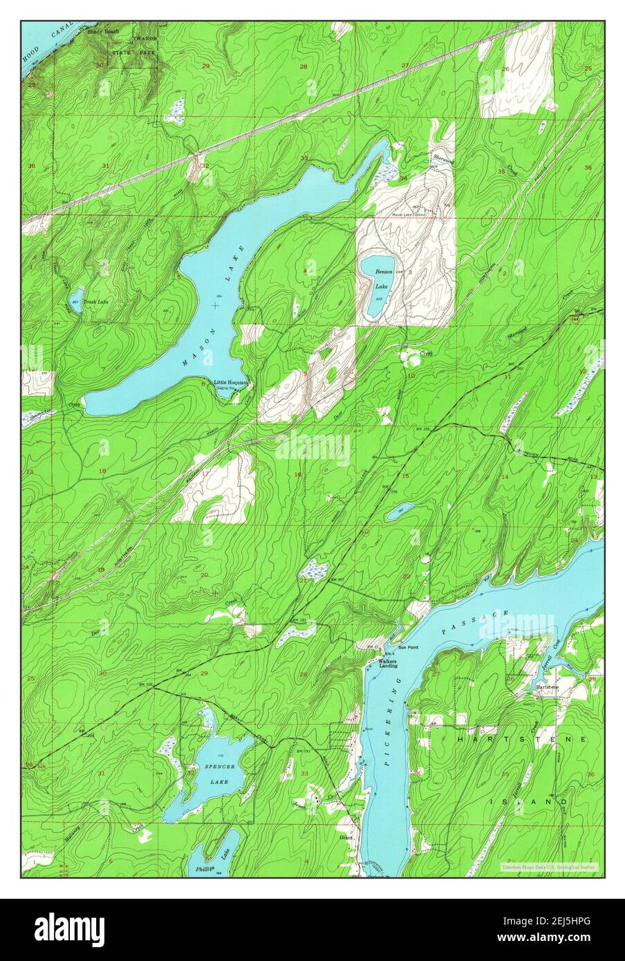 Mason lake Cut Out Stock Images & Pictures - Alamy