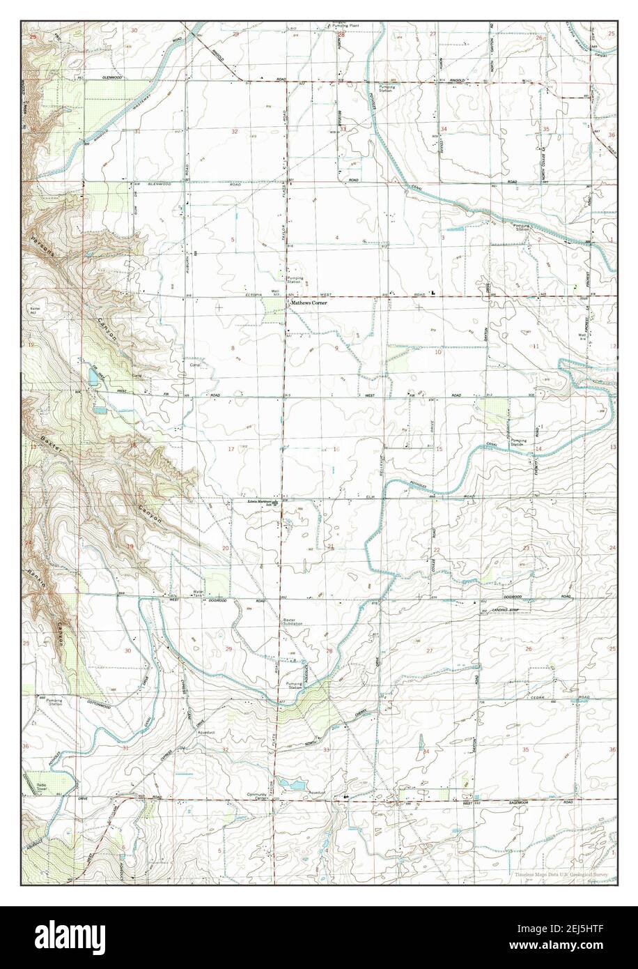 Mathews Corner, Washington, map 1992, 1:24000, United States of America ...