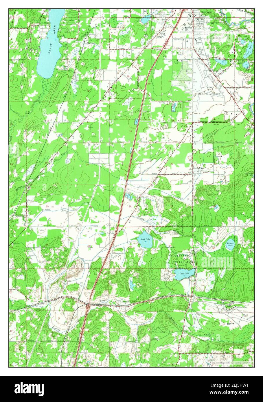 Maytown, Washington, map 1959, 1:24000, United States of America by ...