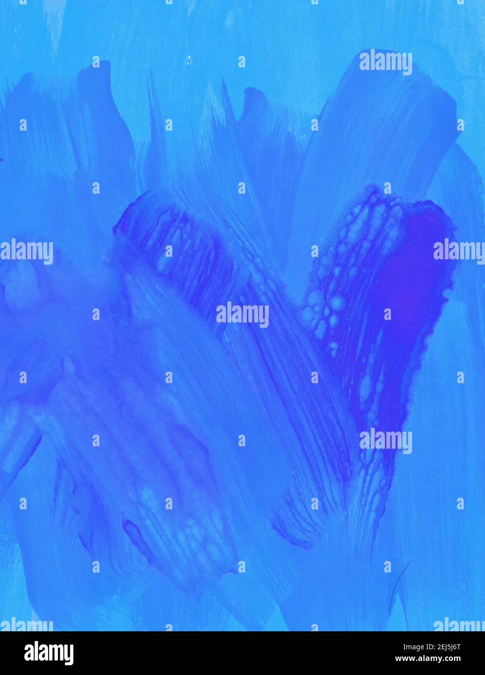 A vertical blue watercolor background Stock Photo - Alamy