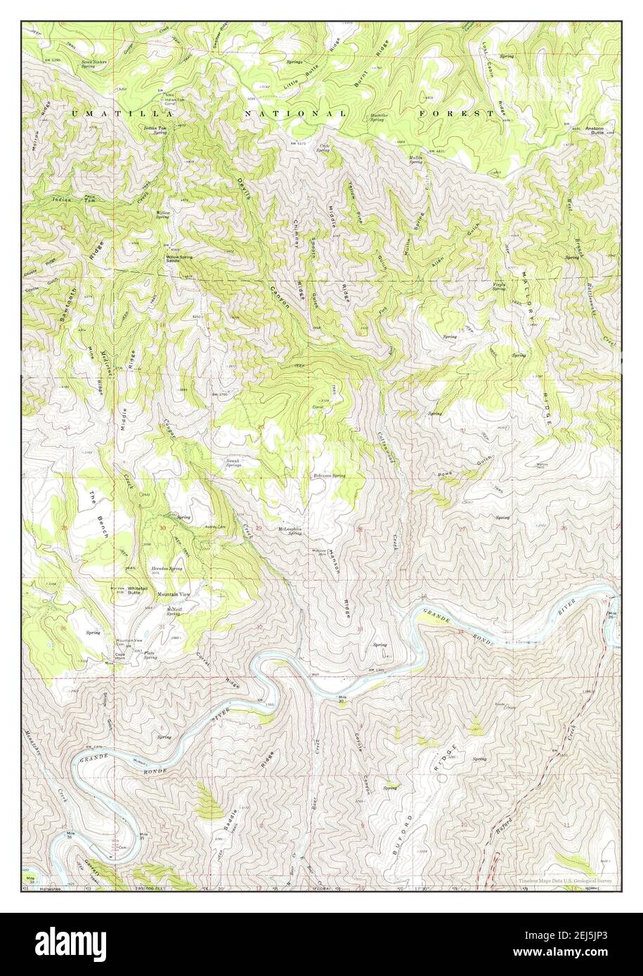 Mountain View, Washington, map 1971, 1:24000, United States of America ...