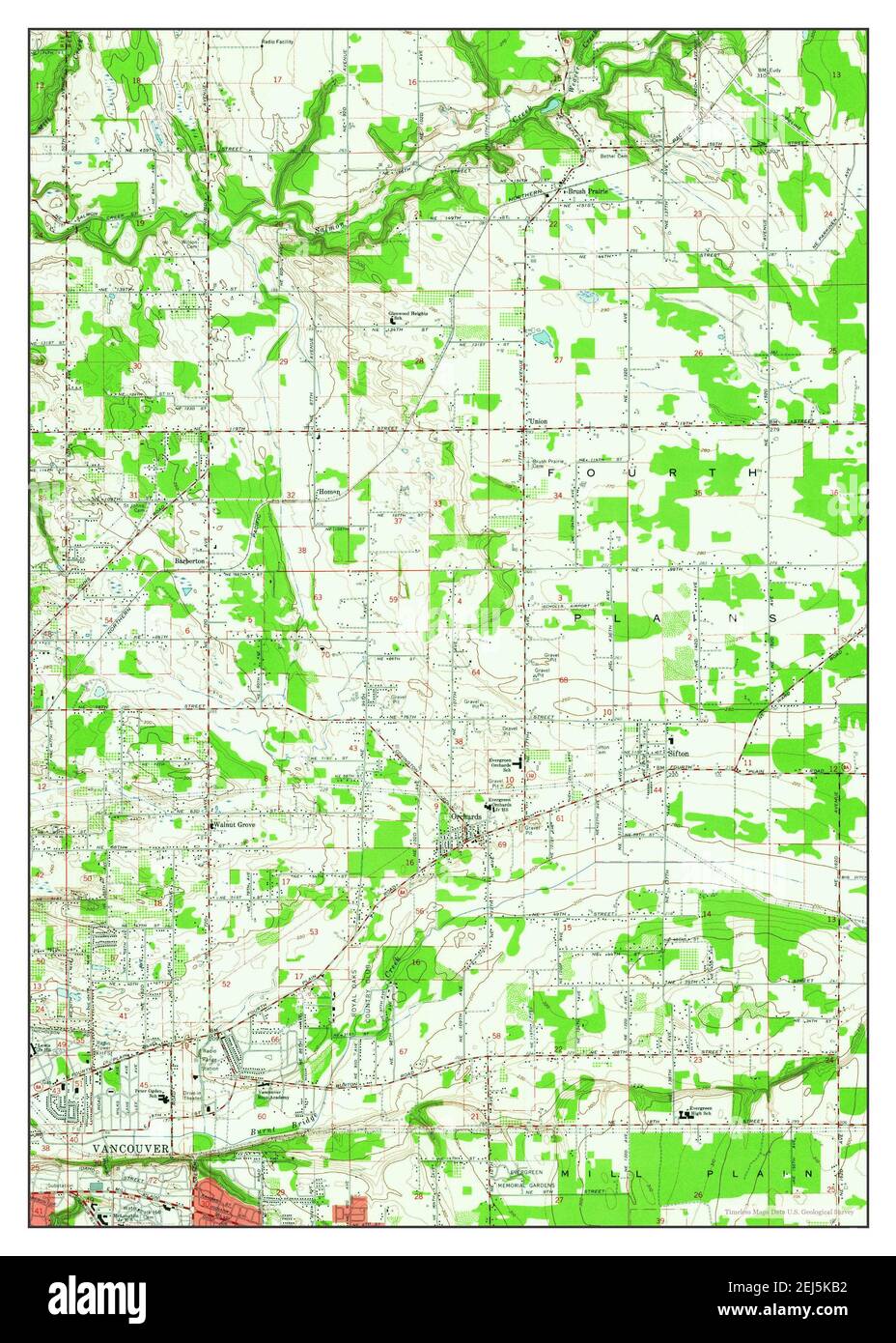 Map of orchards washington hi-res stock photography and images - Alamy