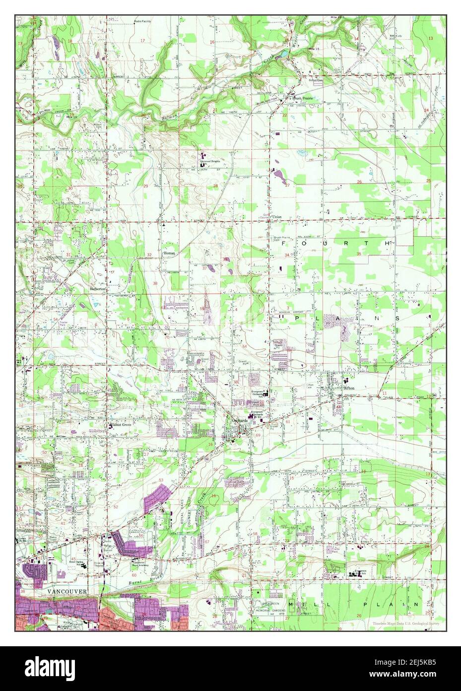 Map of orchards washington hi-res stock photography and images - Alamy