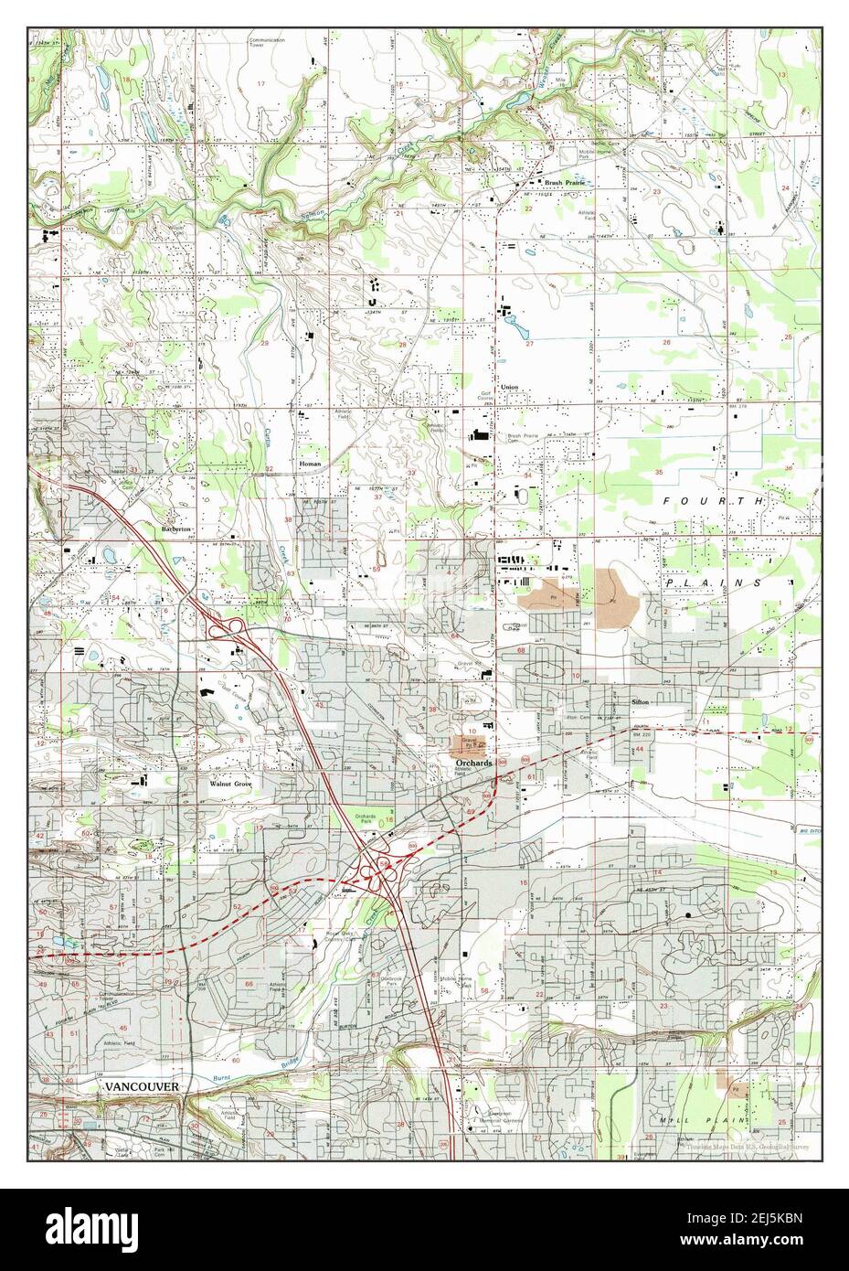 Map of orchards hi-res stock photography and images - Alamy