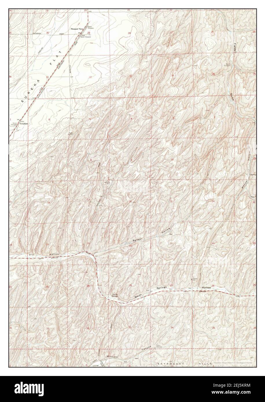 Pleasant View, Washington, map 1967, 1:24000, United States of America ...