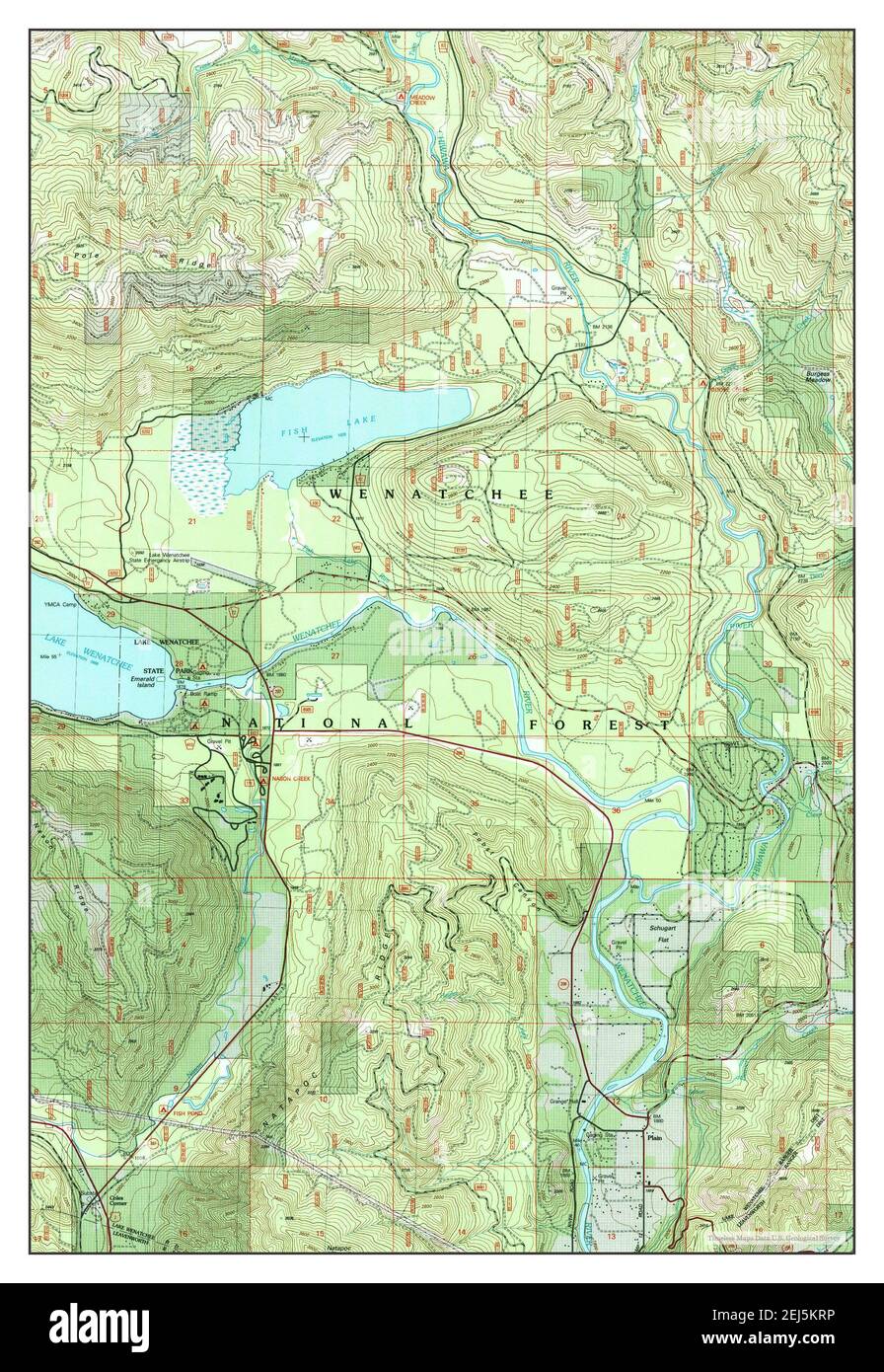 Plain, Washington, map 2004, 1:24000, United States of America by ...
