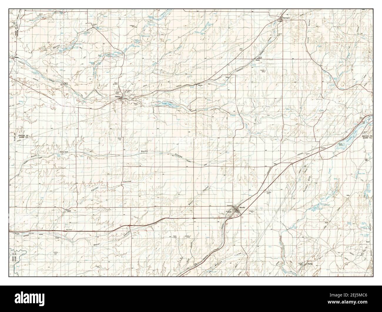 Ritzville Map at Benjamin Whitley blog