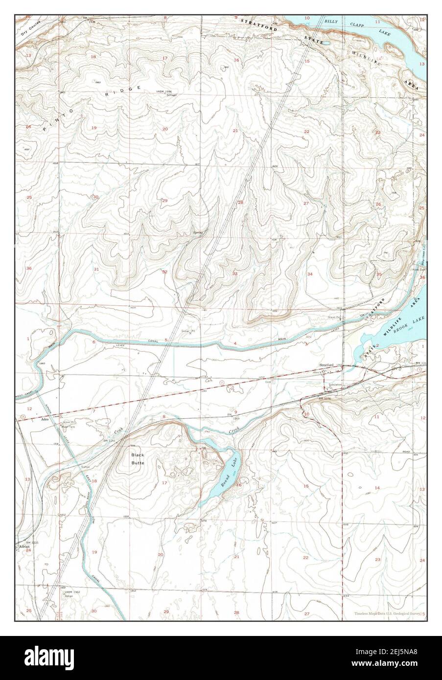Stratford, Washington, map 1956, 1:24000, United States of America by ...