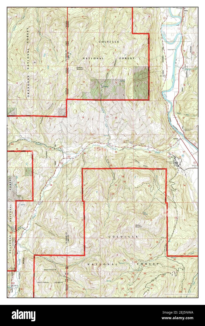 Toroda, Washington, map 1992, 1:24000, United States of America by ...