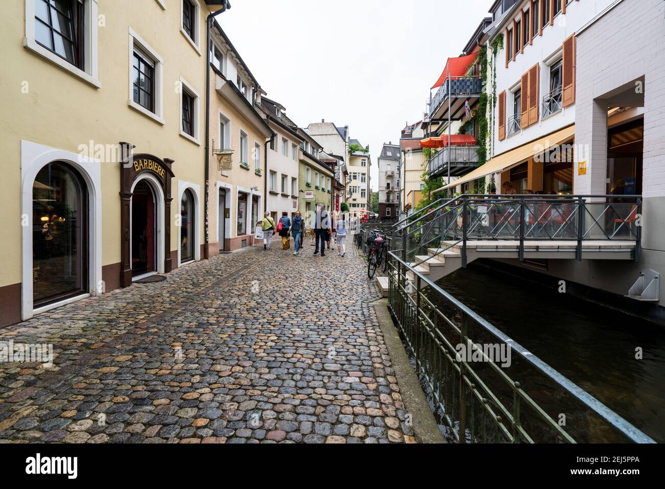Beautiful Old Town of Freiburg, Germany Stock Photo - Alamy