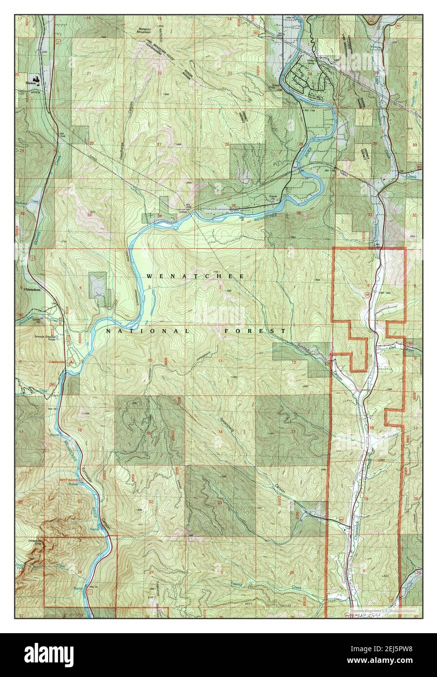 Winton, Washington, map 2003, 1:24000, United States of America by ...