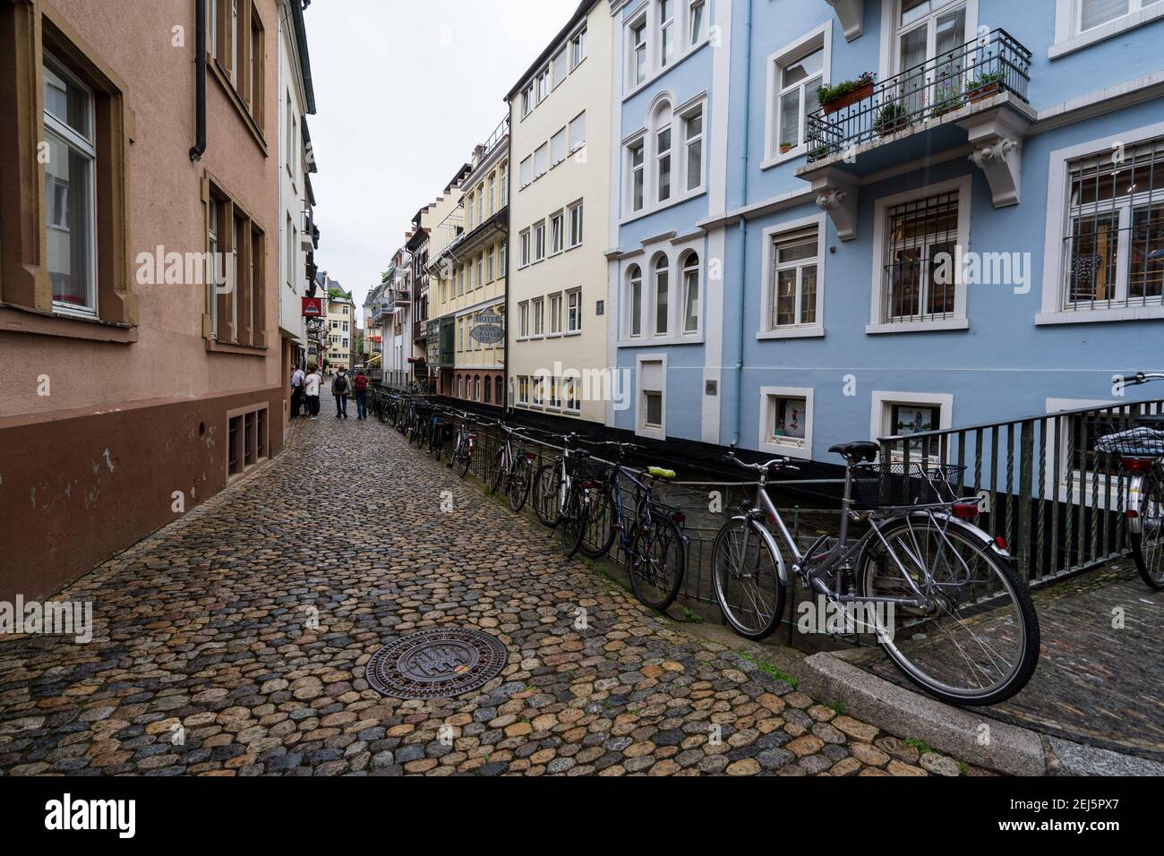 Beautiful Old Town of Freiburg, Germany Stock Photo - Alamy
