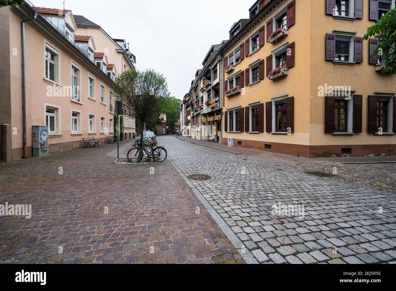 Beautiful Old Town of Freiburg, Germany Stock Photo - Alamy