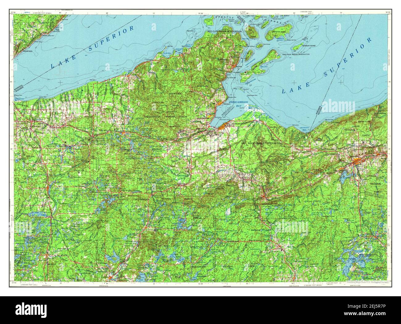 Map of ashland wisconsin hi-res stock photography and images - Alamy Map of ashland wisconsin hi-res stock photography and images - Alamy