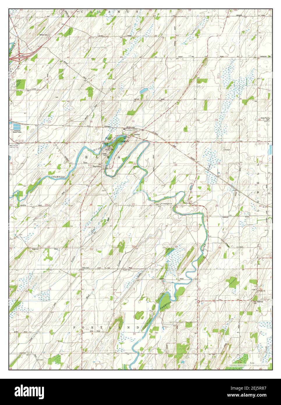 Astico, Wisconsin, map 1980, 1:24000, United States of America by ...