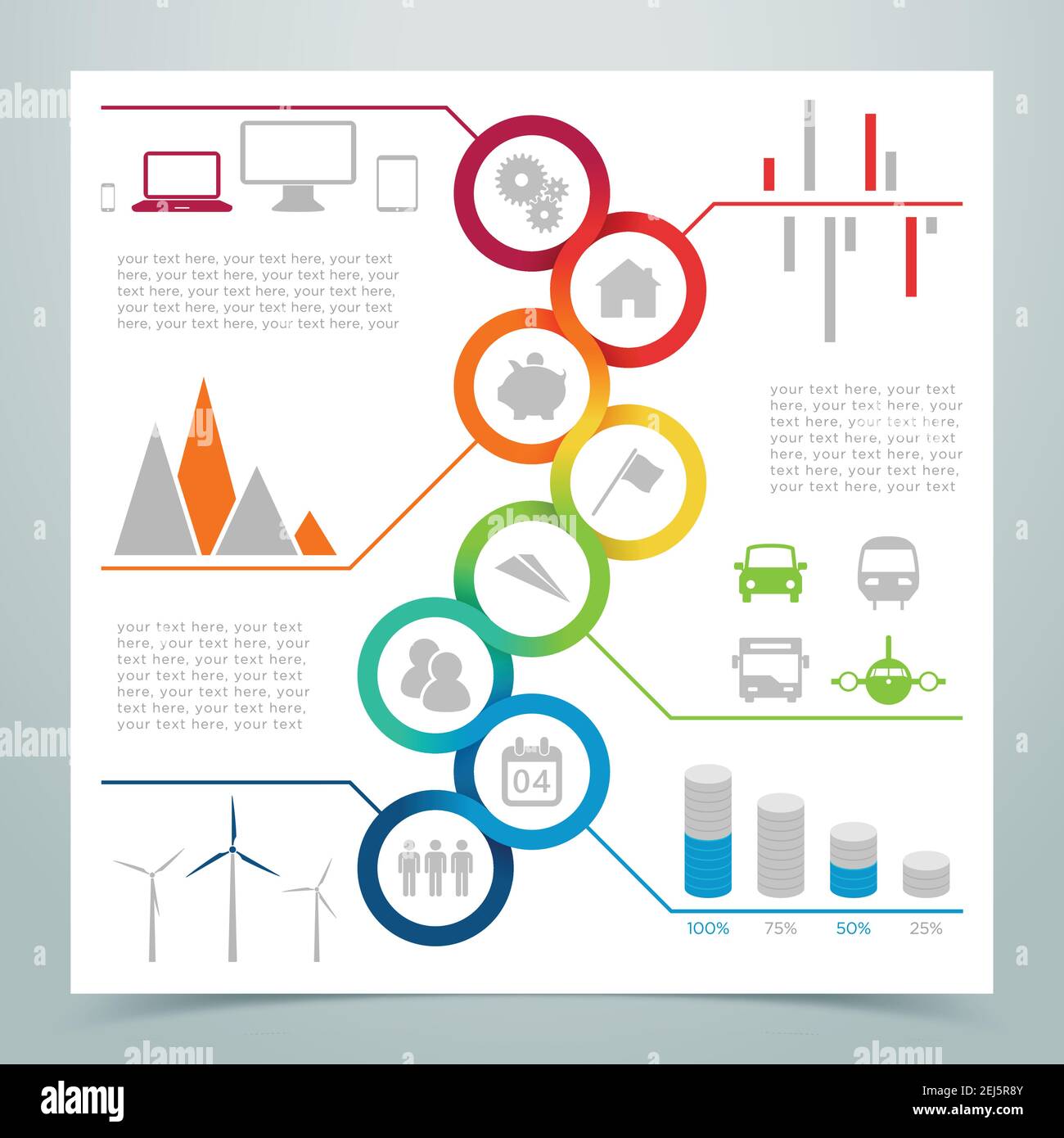 Tablet infographic coins money hi-res stock photography and images - Alamy