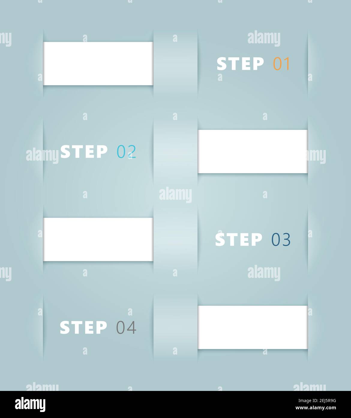 Three steps ladder Stock Vector Images - Alamy
