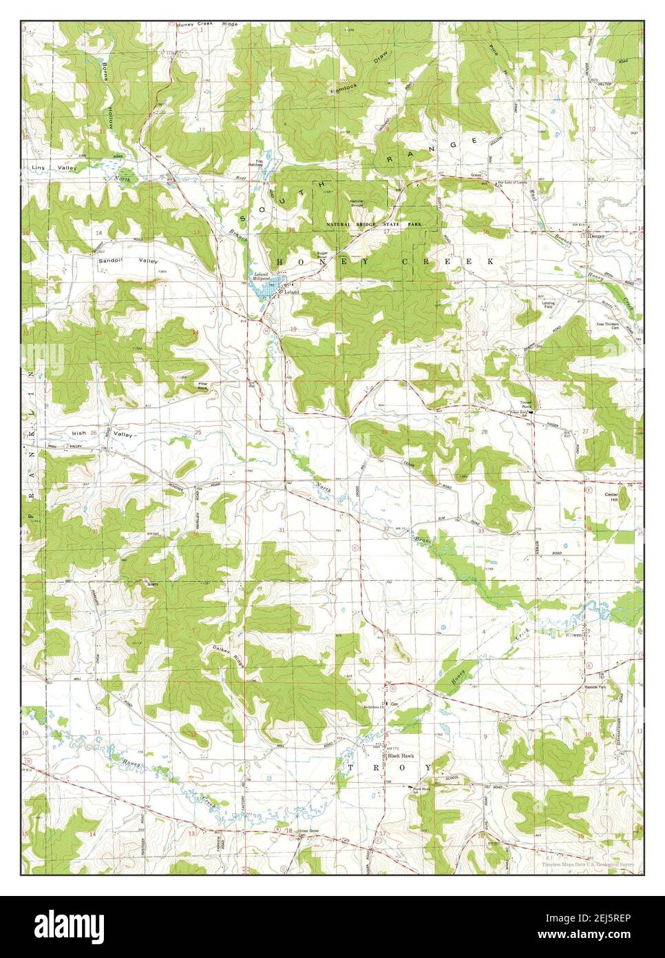 Map of black earth wisconsin hi-res stock photography and images - Alamy