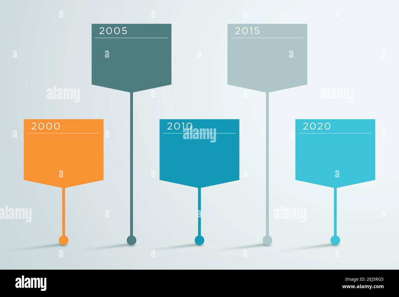 Timeline Vector 3d Infographic 2 Stock Vector Image & Art - Alamy