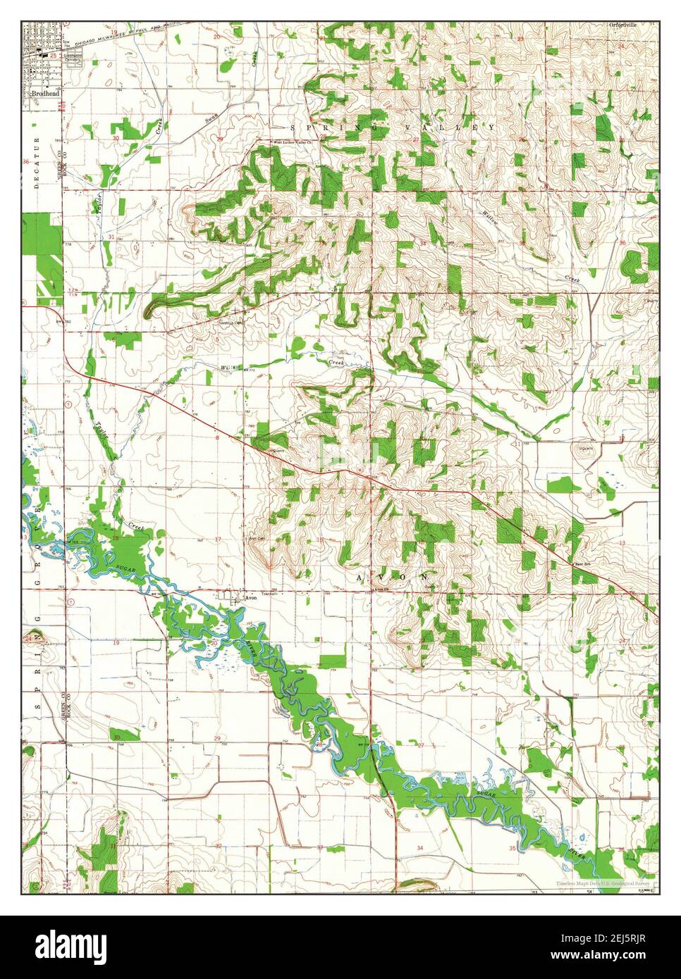 Map of brodhead hi-res stock photography and images - Alamy