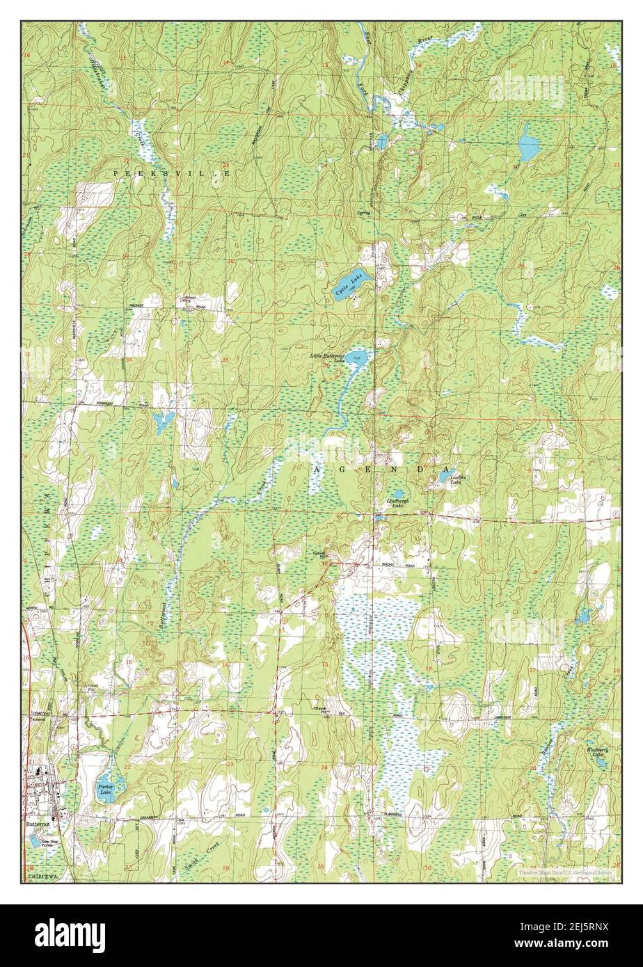 Butternut map hi-res stock photography and images - Alamy