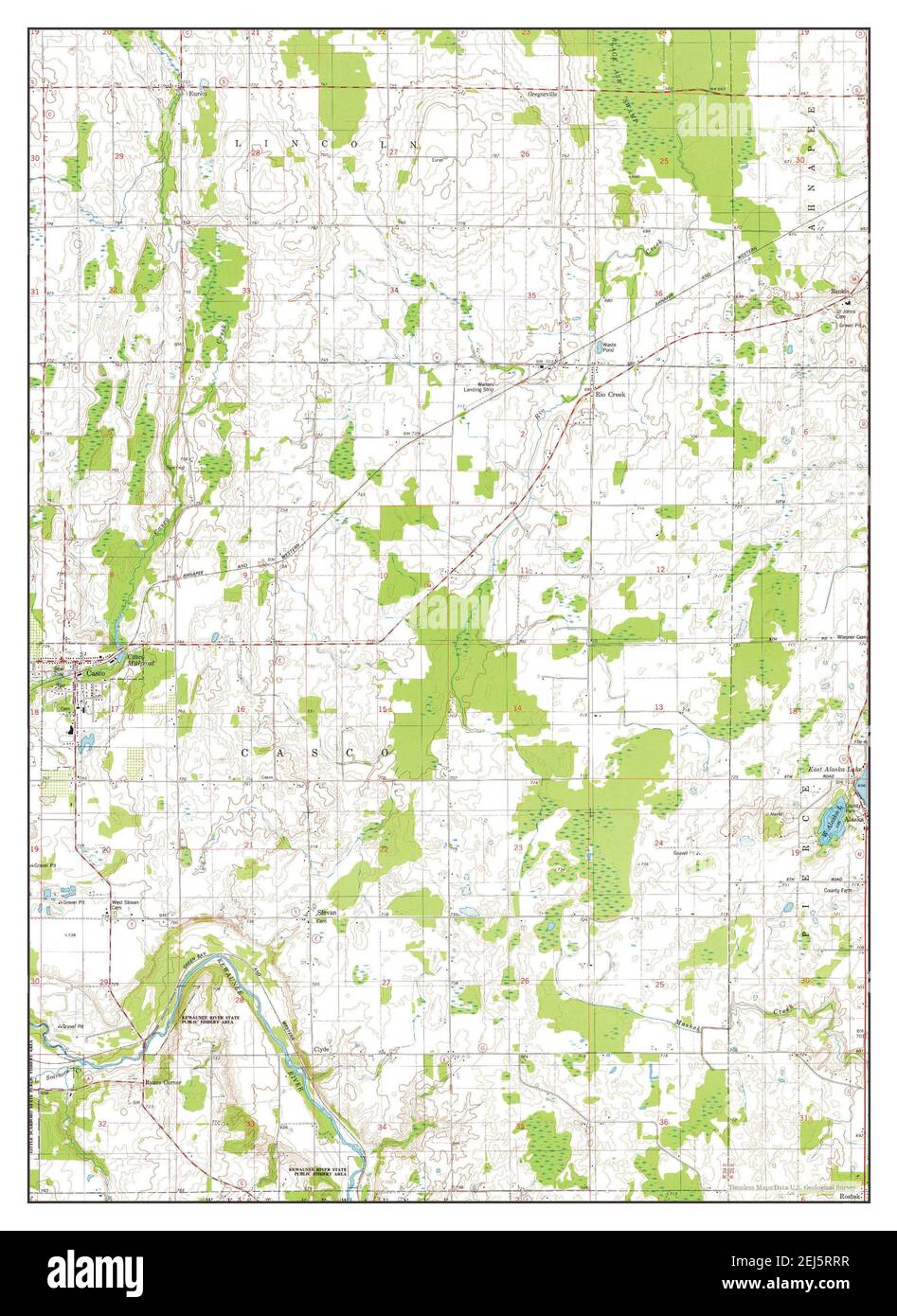Casco, Wisconsin, map 1978, 1:24000, United States of America by ...