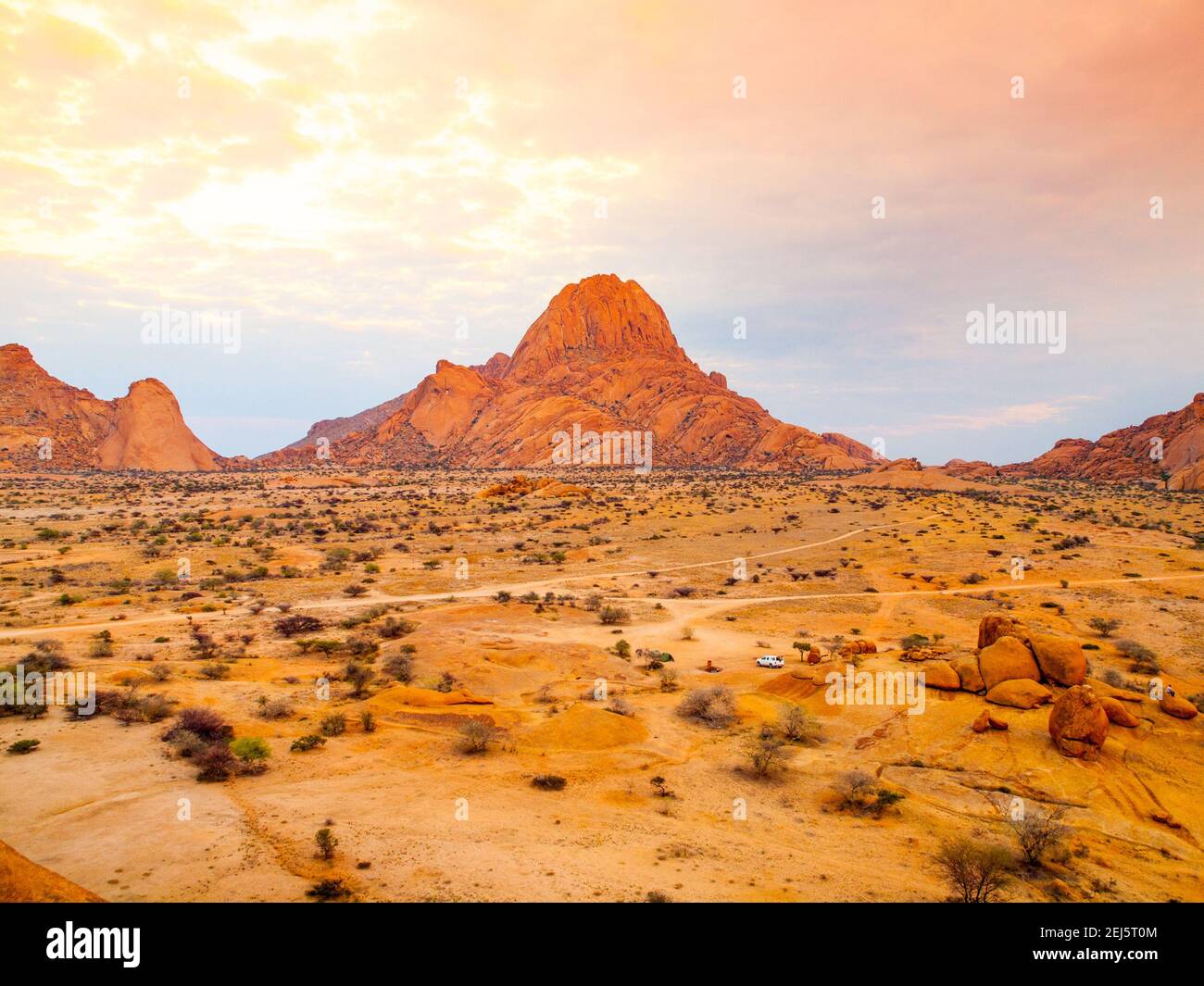 Spitzkoppe, aka Sptizkop - unique rock formation of pink granite in ...