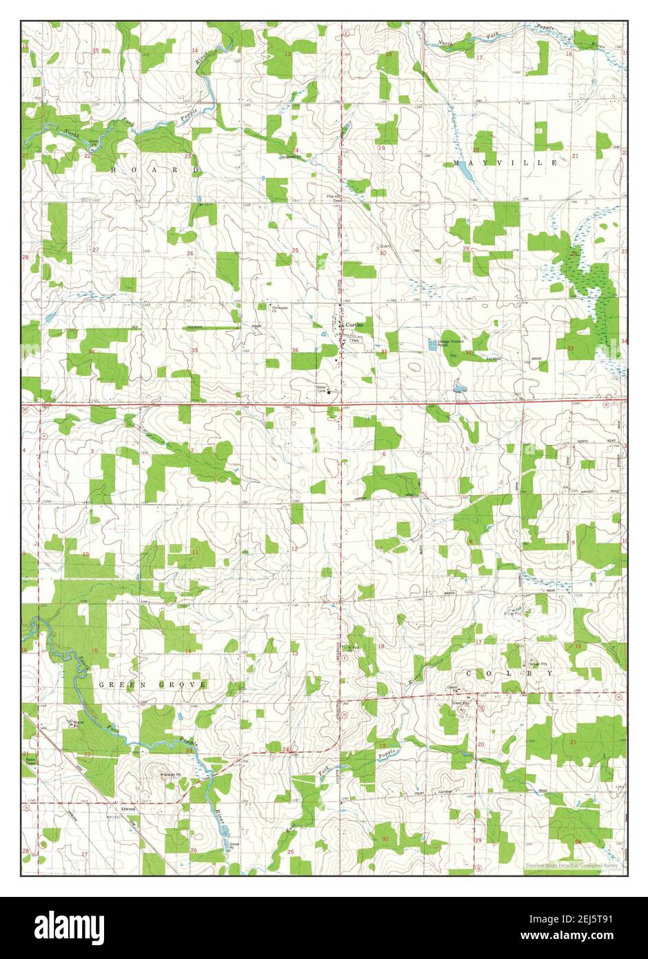 Curtiss, Wisconsin, map 1981, 1:24000, United States of America by ...