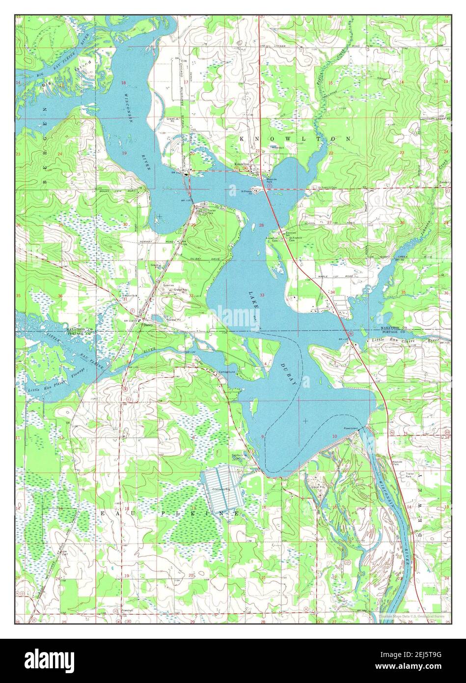 Dancy, Wisconsin, map 1970, 1:24000, United States of America by ...
